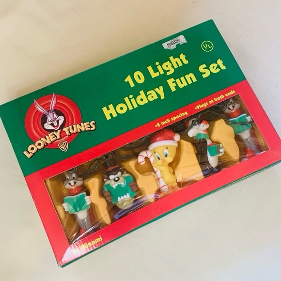 Warner Bros. | Holiday | Vintage 997 Looney Tunes Holiday Lights | Poshmark
